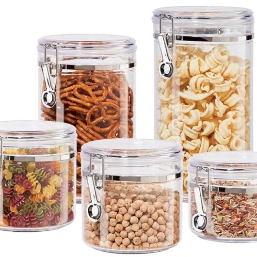 Stainless Steel Jumbo Grease Container with Removable Strainer and Snug ...